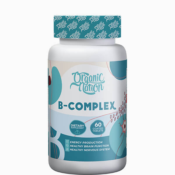 B-Complex Advanced Formula-60Serv.-60Tablets – Organic Nation