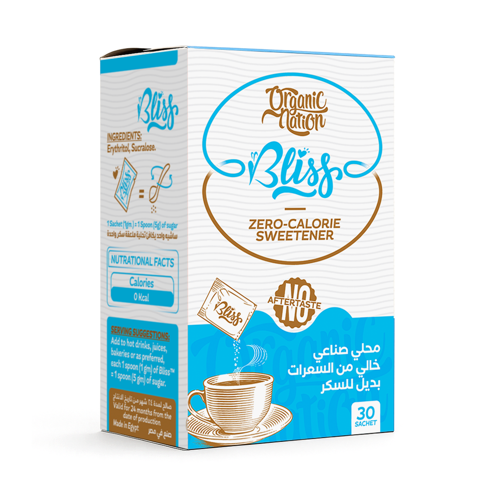 Bliss - Zero Calorie Sweetener - 30 Sachets – Organic Nation