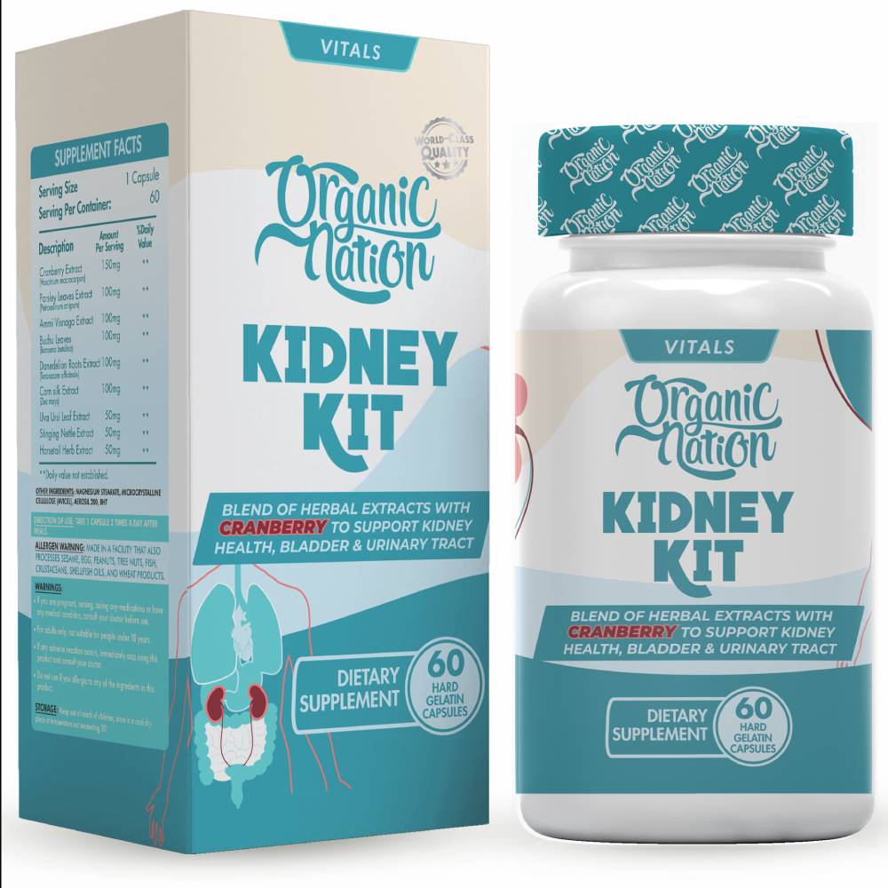Kidney Kit-60Serv.-60 Capsules – Organic Nation