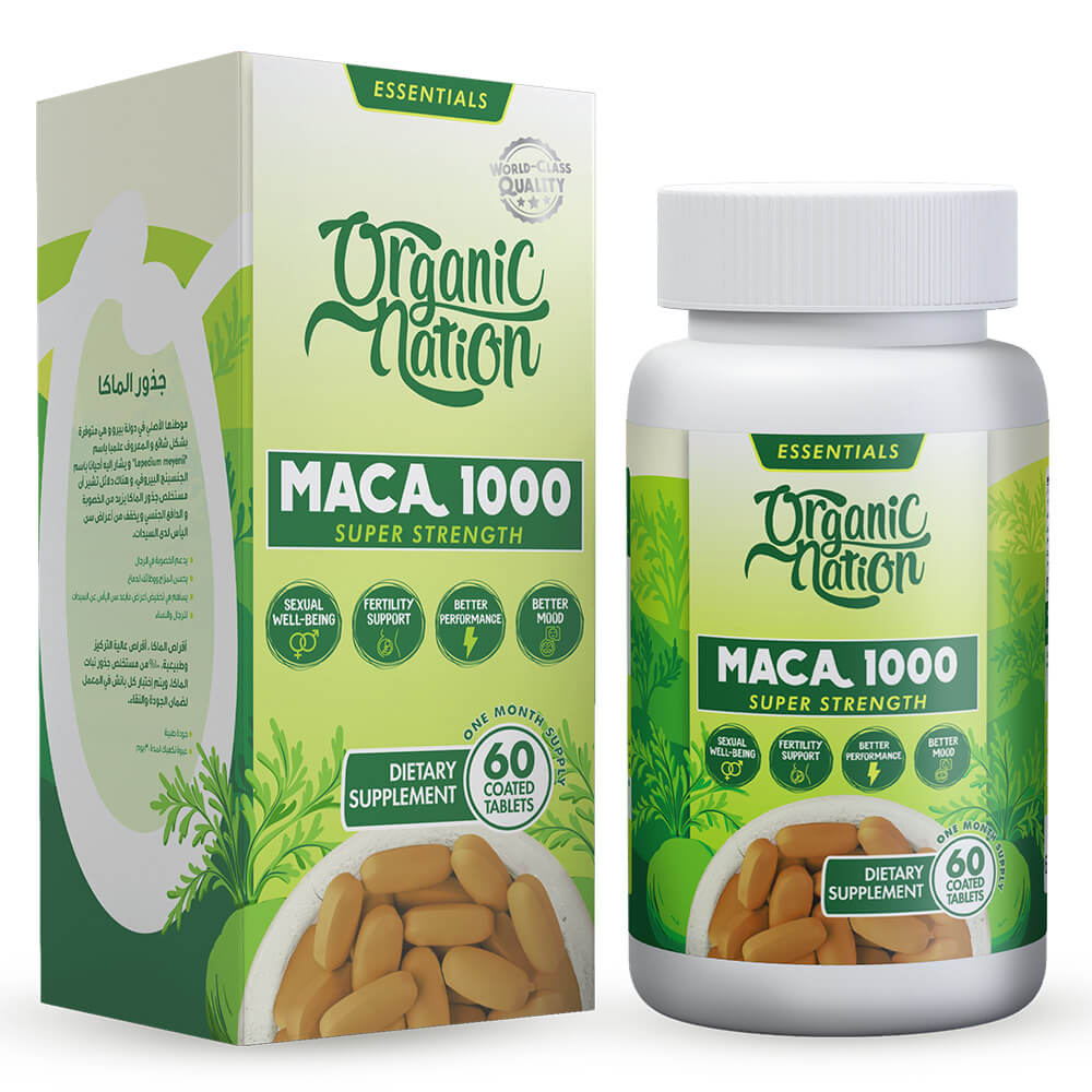 Maca Tablets – Organic Nation