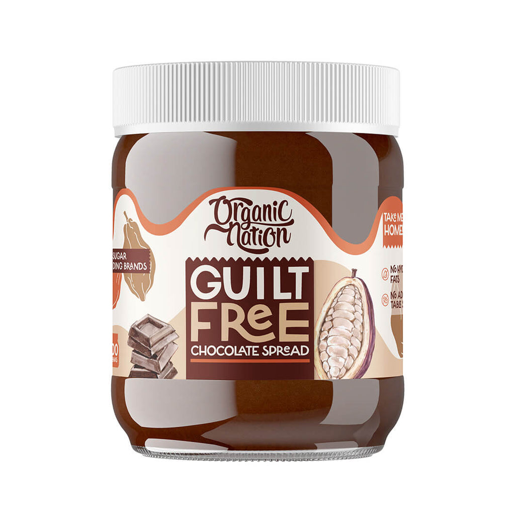 Guilt Free Chocolate Spread - 200gm| Organic Nation