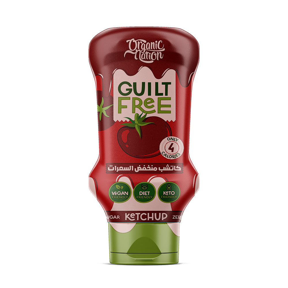 Guilt Free Ketchup Zero Added Sugar-350Ml – Organic Nation