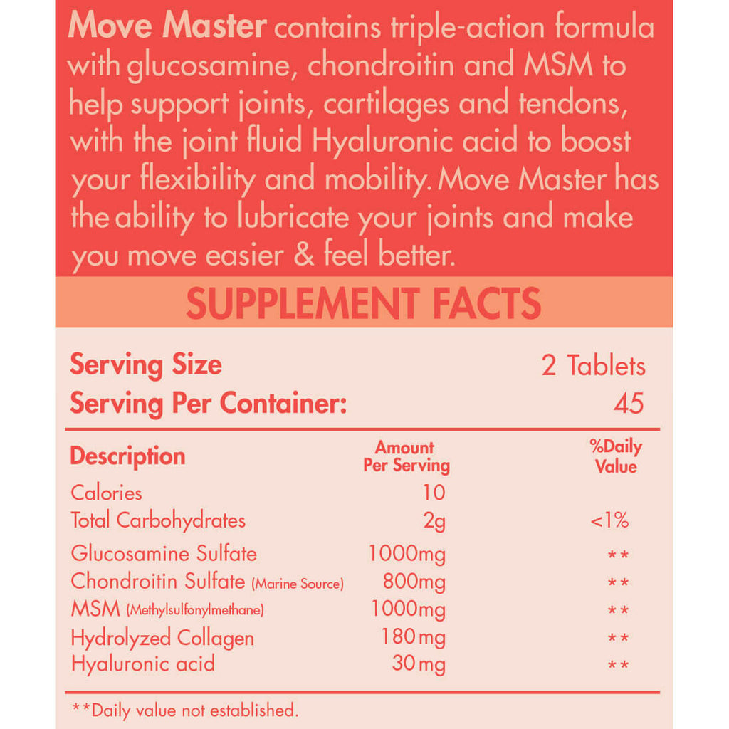 Move master-45Serv.-90Coated Tablets – Organic Nation
