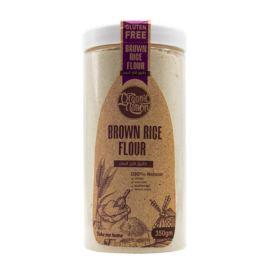 Brown Rice Flour-350Gm – Organic Nation