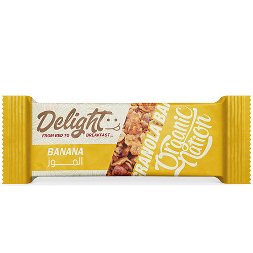 Delight Granola Bar- Banana| Organic Nation