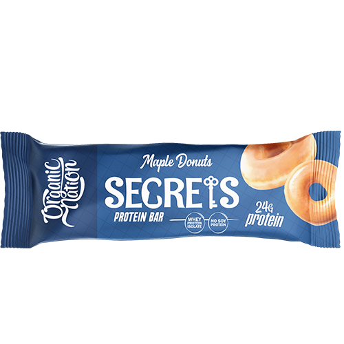 Secrets Protein Bar-Maple Donuts – Organic Nation
