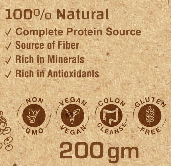 Organic Nation Quinoa Seeds-200G